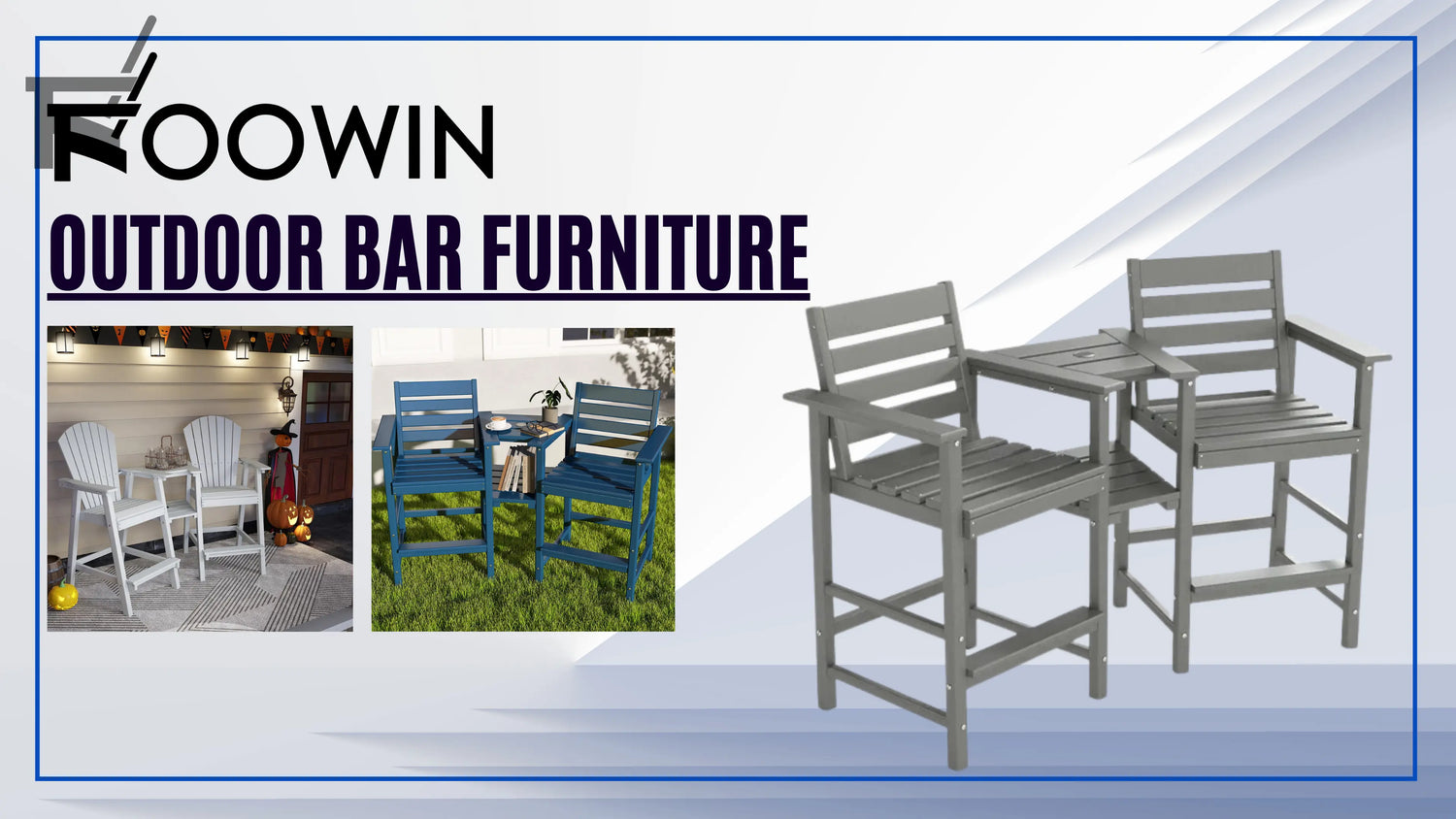 Sip, Sit, and Relax: The Charm of a Bar Height Adirondack Chair - – Foowin